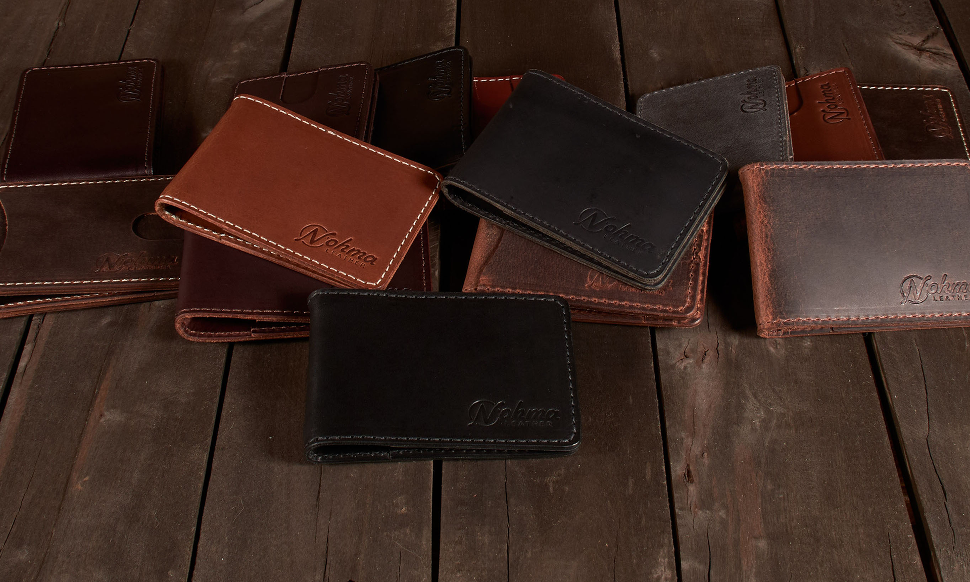 Leather Minimalist Wallets – Nohma Leather