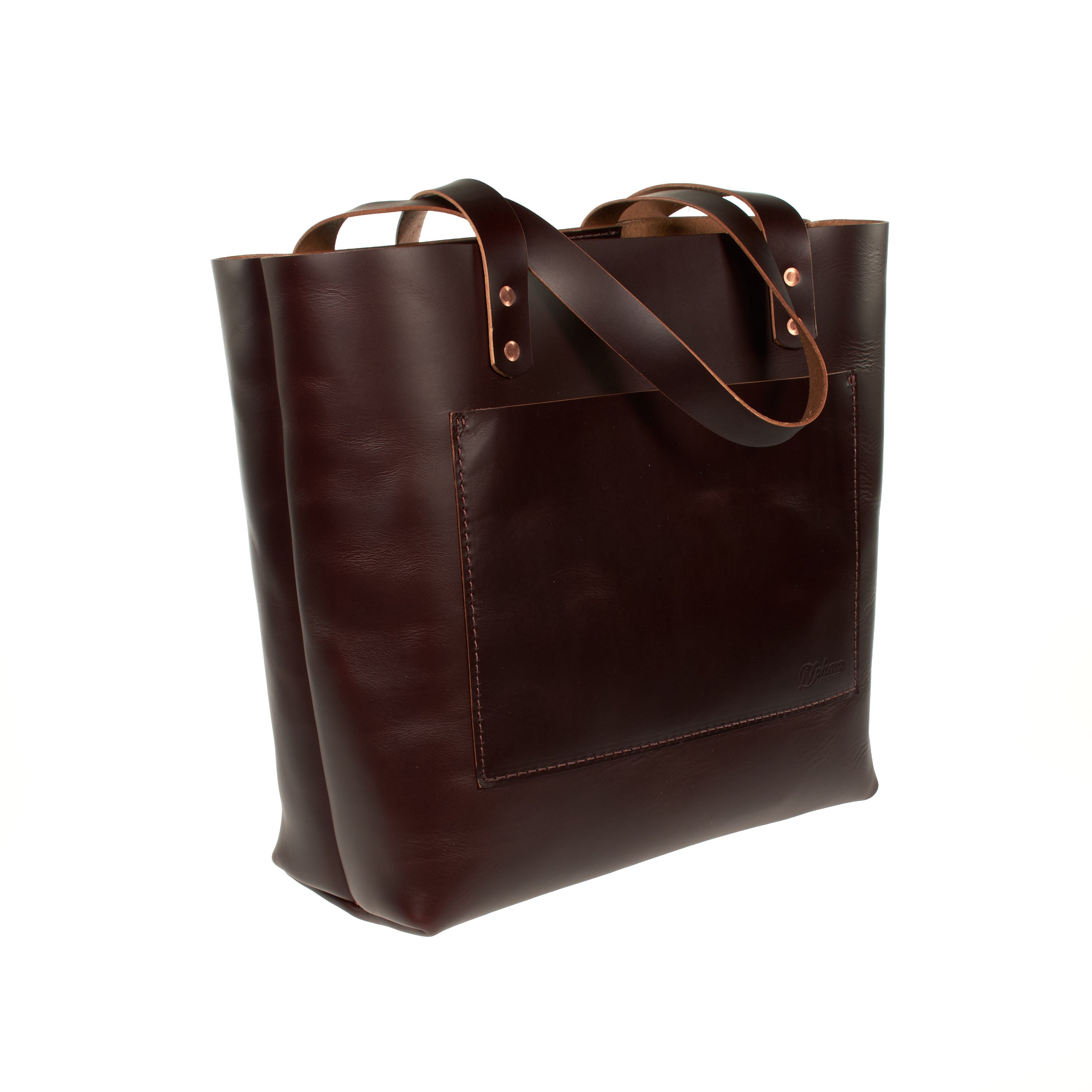 Leather Tote Bag - Medium – Nohma Leather